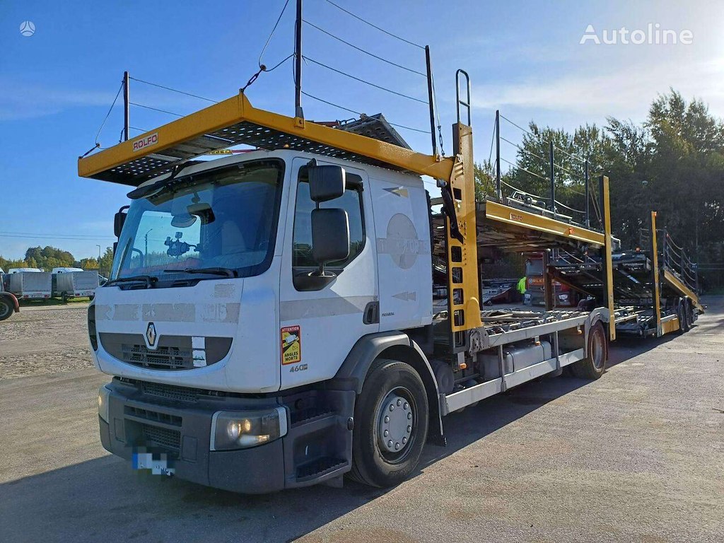 Renault PREMIUM autotransporter + prikolica autotransportera