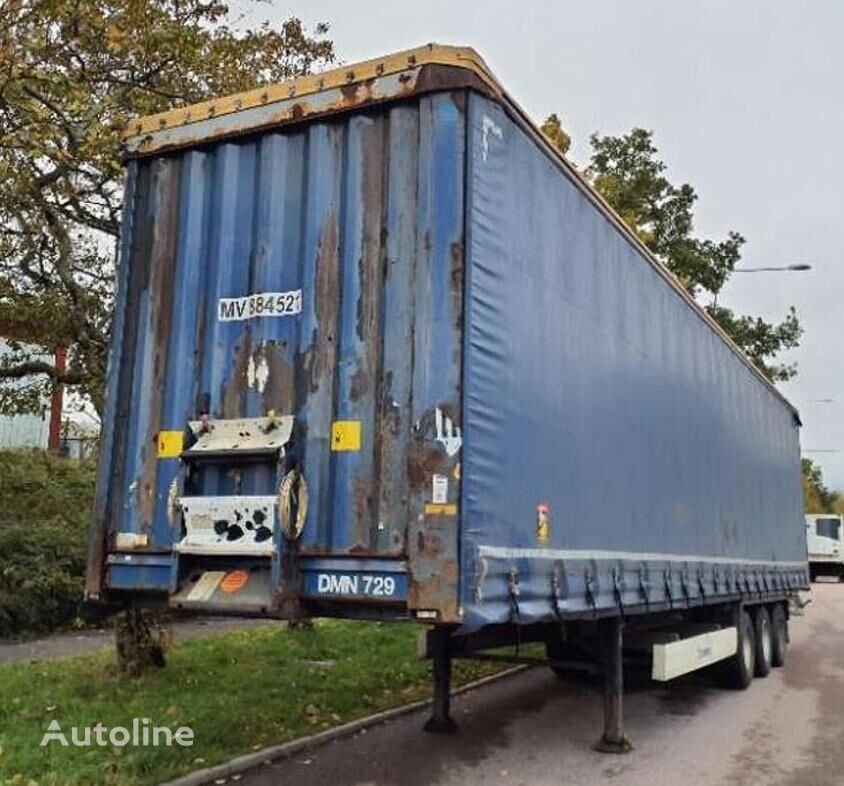 Krone Curtainsider Trailer poluprikolica sa kliznom ceradom (884521)