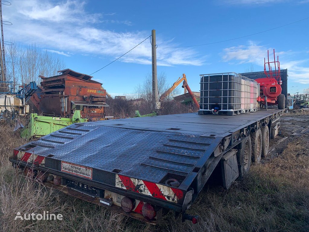 Schmitz S01 poluprikolica sa niskom platformom