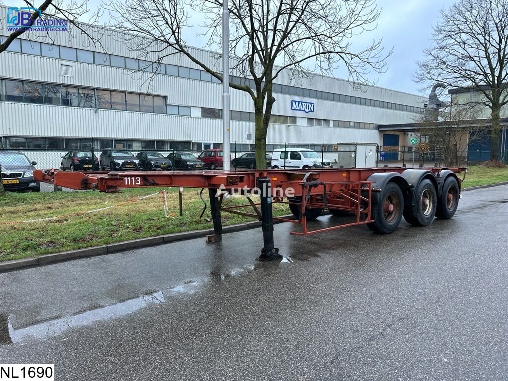 Fruehauf Chassis 10, 20, 30, FT container transport poluprikolica za prevoz kontejnera