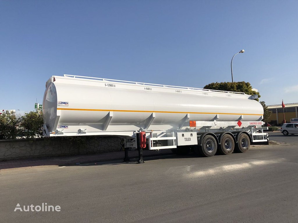 Nova Özmen Damper FUEL TANKER SEMI TRAILER cisterna za goriva i maziva