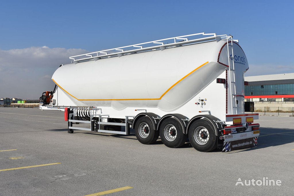 Nova Donat W-Type Dry Bulk Semitrailer cisterna za prevoz cementa