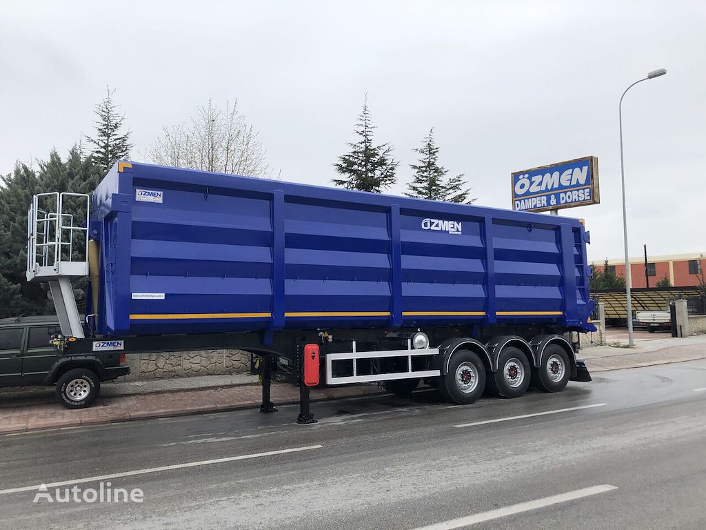 Nova Özmen Damper 60-65 m3 SCRAP METAL CARRIER poluprikolica za prevoz metalnog otpada