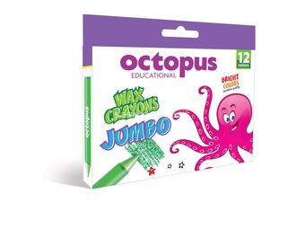 OCTOPUS Voštane boje 12/1 jumbo unl-0418