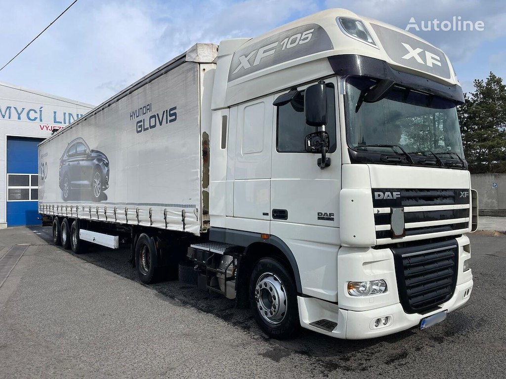 DAF XF 105 460, standard, manual, superspace tegljač