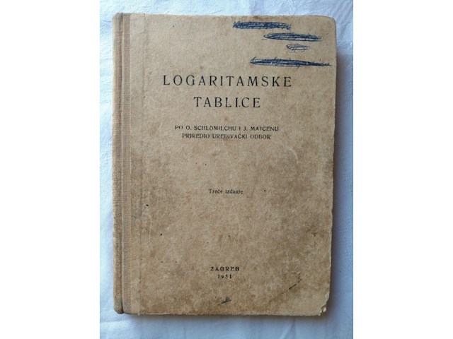 (k) Logaritamske tablice (1951)