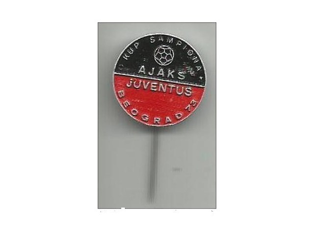 c14 AJAKS JUVENTUS 1973 KUP SAMPIONA