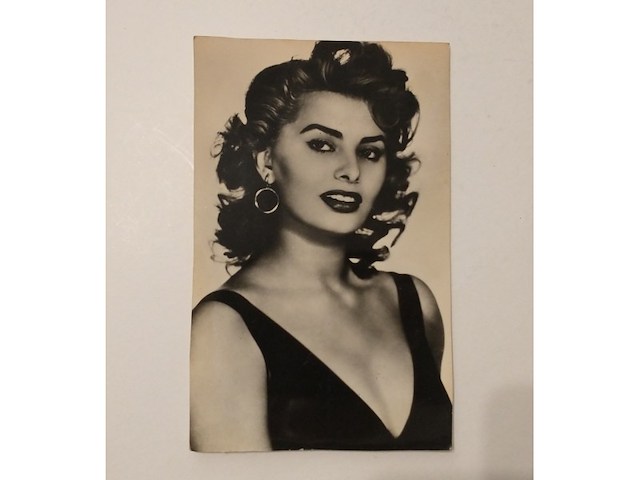 foto karta SOPHIA LOREN EX YU