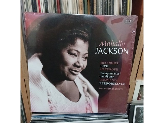 Mahalia Jackson – Recorded Live In Europe (2Lp)