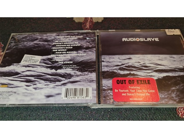 Audioslave ‎- Out of exile, ORIGINAL