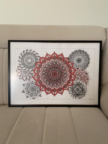 Slika mandala 70 x 100 cm