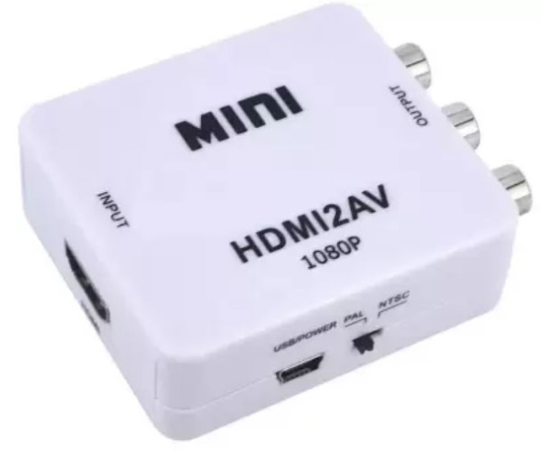 Konverter mini HDMI na AV HDMI2AV
