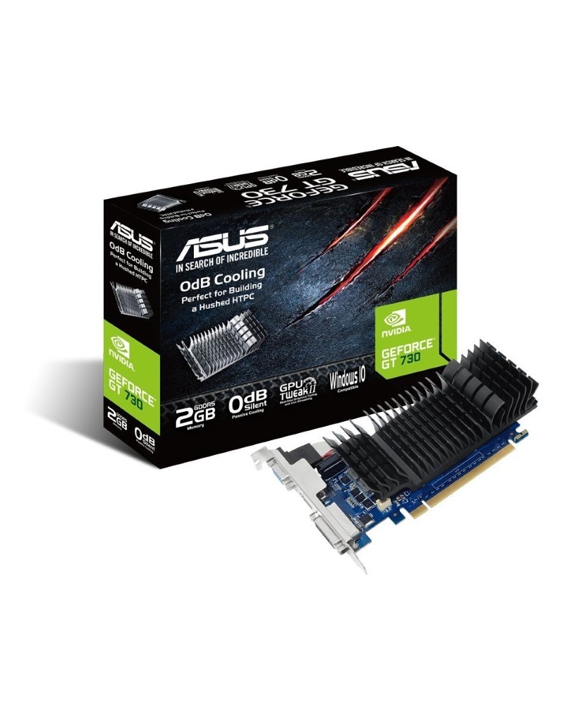 ASUS nVidia GeForce GT 730 2GB 64bit GT730-SL-2GD5-BRK