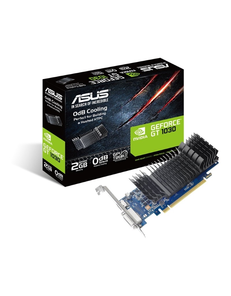 ASUS nVidia GeForce GT 1030 2GB 64bit GT1030-SL-2G-BRK