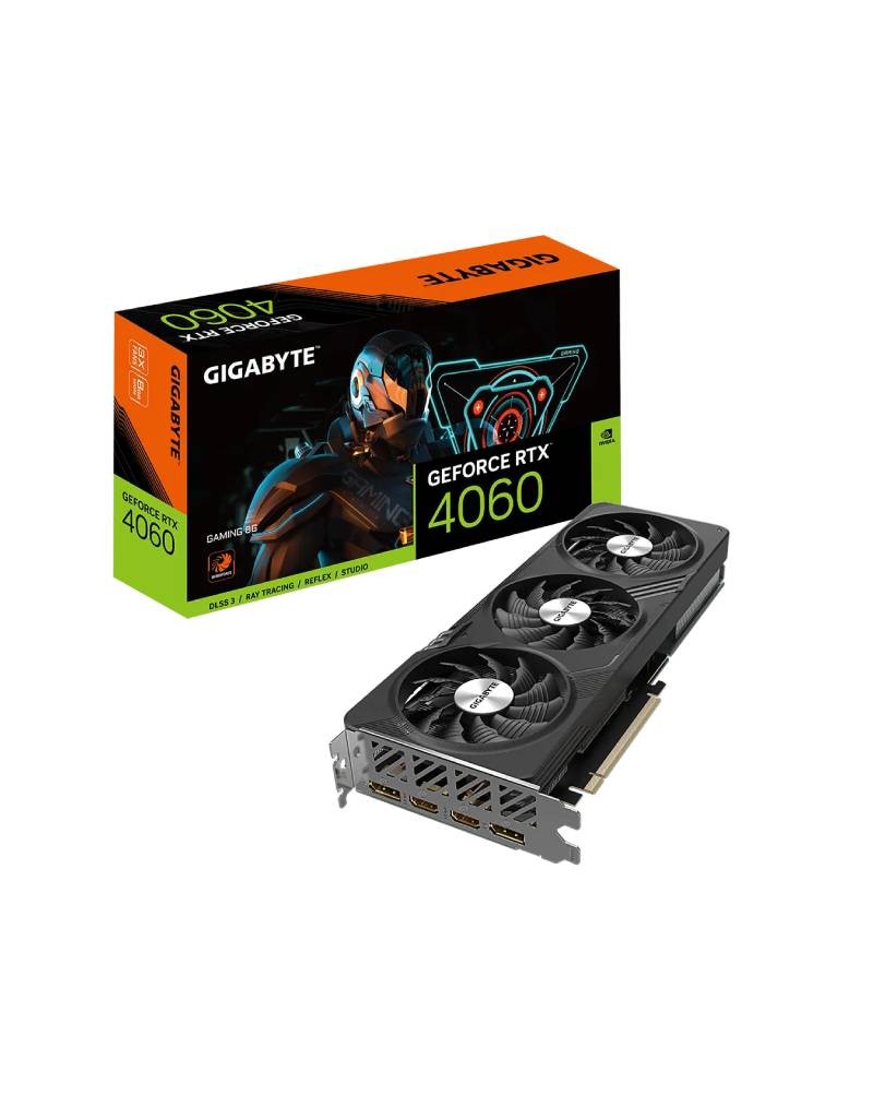 GIGABYTE nVidia GeForce RTX 4060 8GB 128bit GV-N4060GAMING-8GD