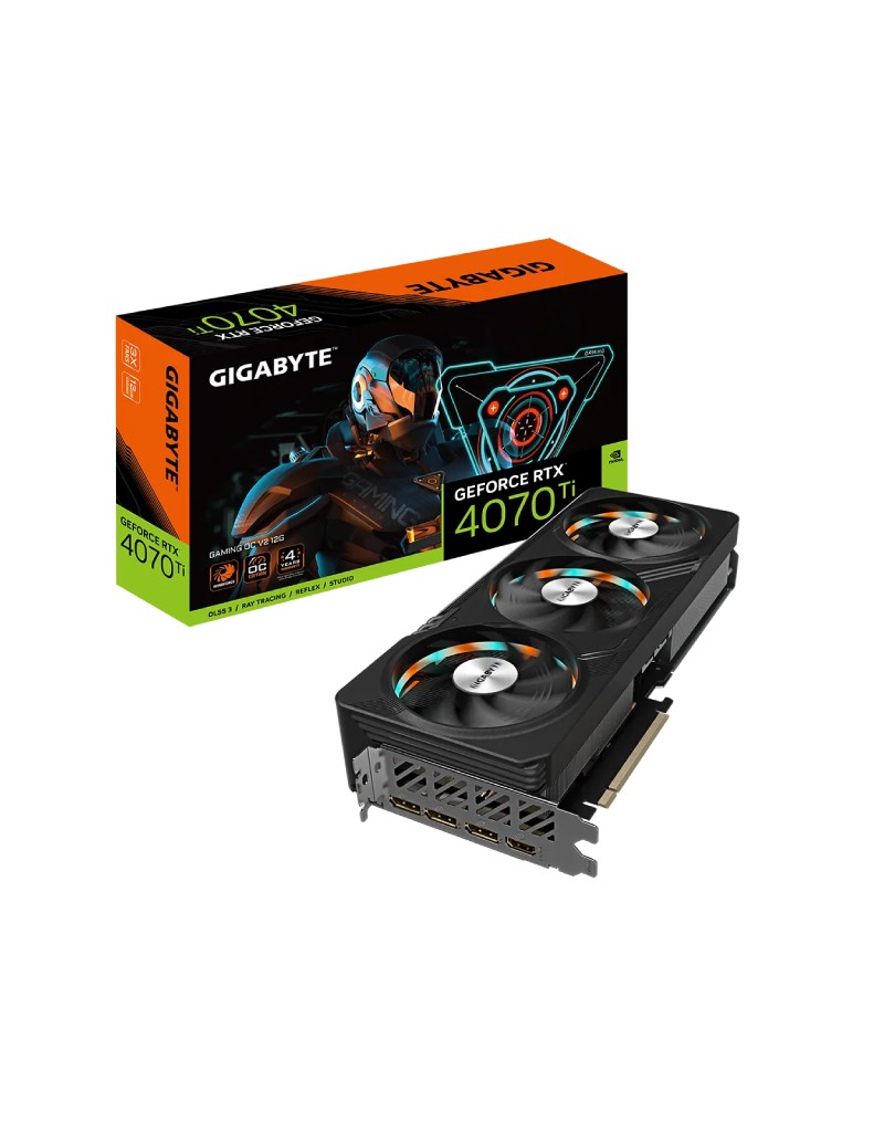 GIGABYTE nVidia GeForce RTX 4070 Ti 12GB 192bit GV-N407TGAMING OCV2-12GD