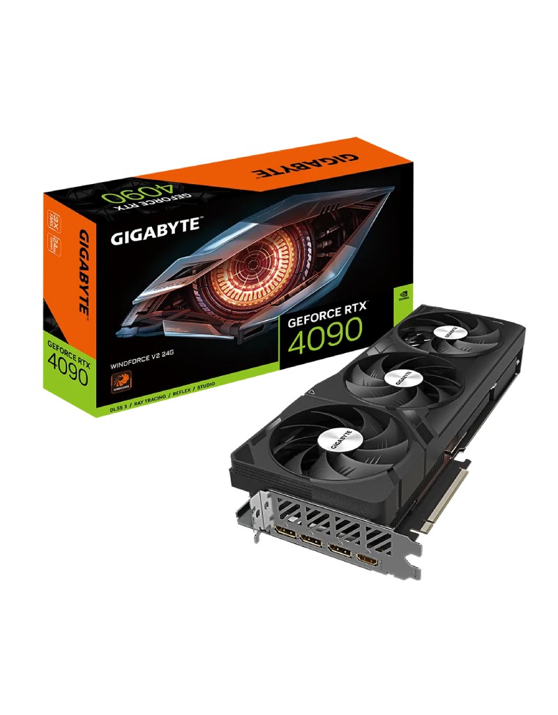 GIGABYTE nVidia GeForce RTX 4090 24GB 384bit GV-N4090WF3V2-24GD