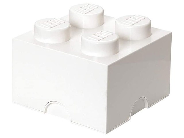 Kutija za odlaganje LEGO® Kocka 4  25x25x18cm bela 4003