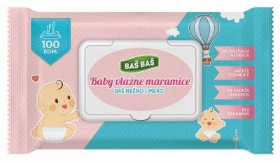 VLAZNE MARAMICE BABY BAS BAS 100/1
VLAZNE MARAMICE BABY BAS BAS 100/1