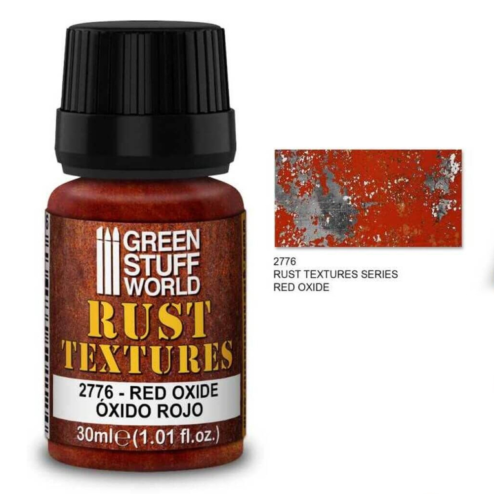 Acrylic Rust Texture - RED OXIDE