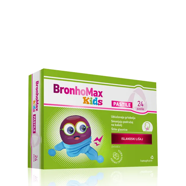 BronhoMax Kids 24 pastila
