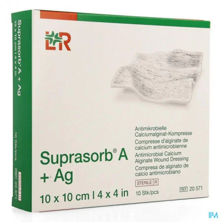 SUPRASORB A+Ag 10x10 cm 1 komad