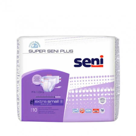 Seni Super Plus EXTRA SMALL 0 pelene 10 komada