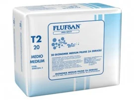 FLUFSAN DNEVNE pelene MEDIUM (40-70kg) 20 kom