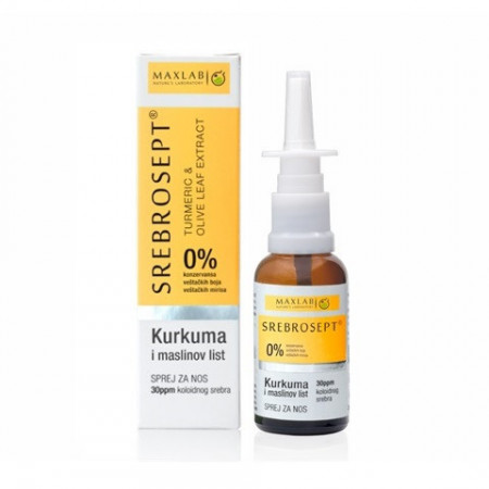 MAXLAB SREBROSEPT KURKUMA 30ml