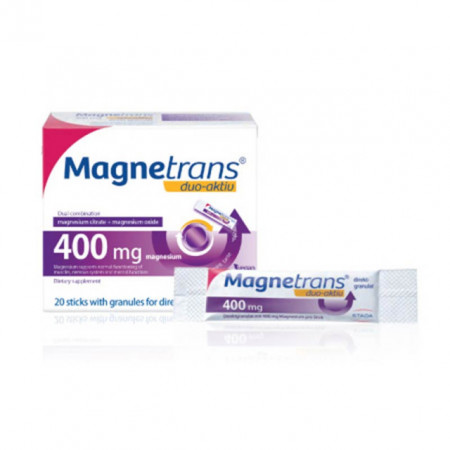 MAGNETRANS DUO AKTIV 400mg 20 kesica