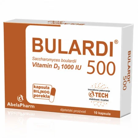 BULARDI 500 KAPSULE + Vit D3 1000