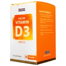 DACOM VITAMIN D3 2000 IJ 30 kapsula