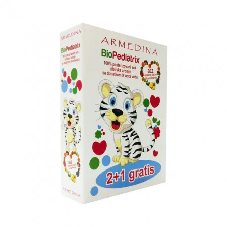 SIBIRSKA ARONIJA BIOPEDIATRIX sok 2+1 GRATIS (3X750ml)