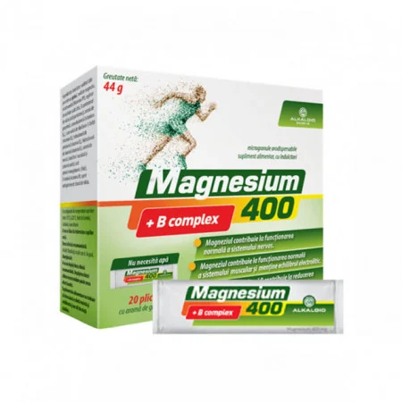 MAGNEZIJUM 400+B COMPLEX 20 kesica