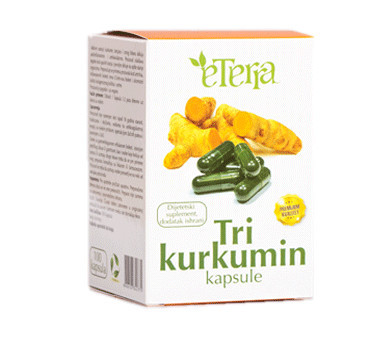 Eterra Tri kurkumin kapsula 100x