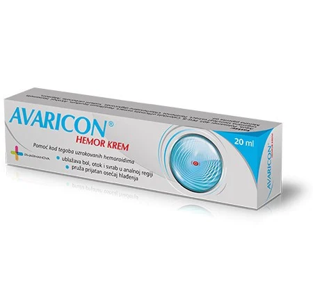 AVARICON hemor krema 20ml