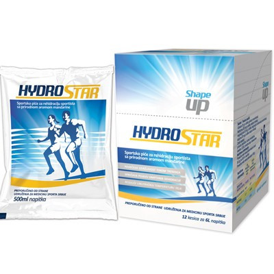 HYDROSTAR prašak za rehidraciju kesice 12x