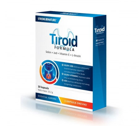 TIROID FORMULA kapsule 30x