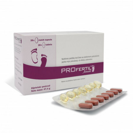 PROFERTIL FEMALE kapsule 28x + tablete 28x