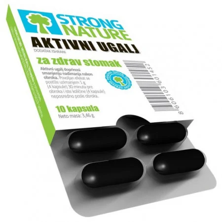 AKTIVNI UGALJ 250mg 10 kapsula