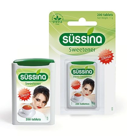 SUSSINA STEVIA zasladjivac BLISTER 200 tableta