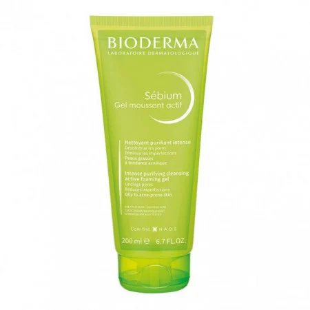 BIODERMA SEBIUM Actif Gel moussant 200ml