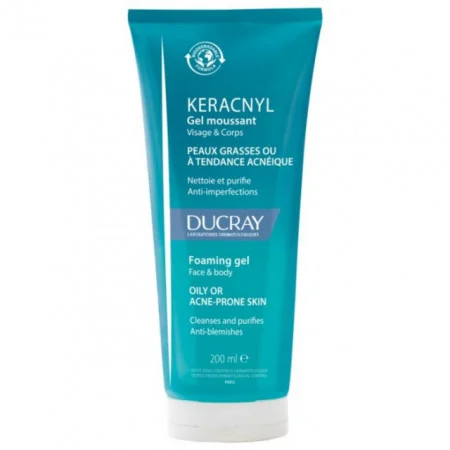 DUCRAY KERACNYL penušavi gel 200 ml