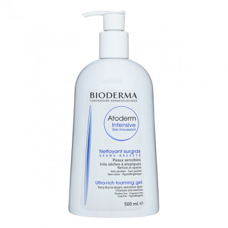 BIODERMA ATODERM Intensive Gel moussant 500ml