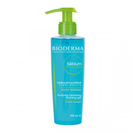 BIODERMA SEBIUM Gel moussant 200ml