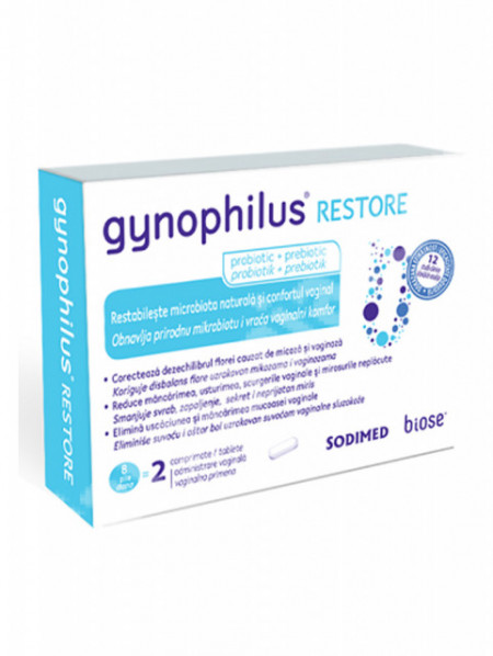 GYNOPHILUS RESTORE VAGINALETE 2x