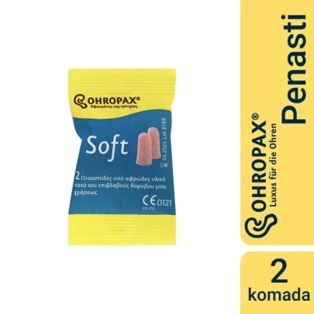 OHROPAX SOFT ČEPOVI ZA USI 2 komada