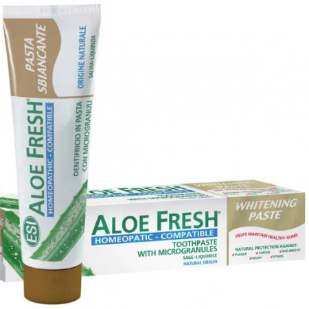 ALOE FRESH WHITENING HOMEOPATSKA pasta za zube 100 ml