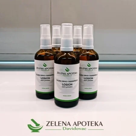 Zelena apoteka Davidovac ČAJNO DRVO i HAMAMELIS LOSION 100ml