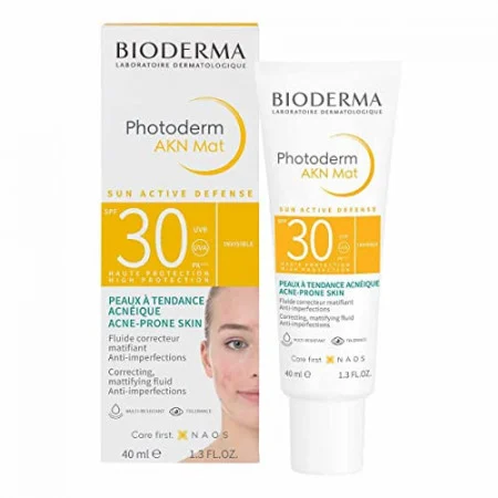 BIODERMA PHOTODERM AKN Mat Fluid SPF 30+, UVA 13 40ml